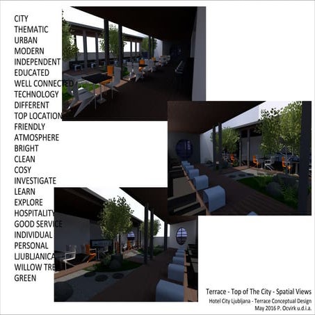 Roof Top Terrace Conceptual Design | PDF