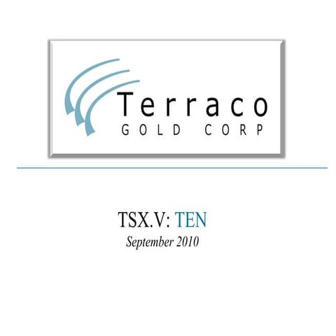Terraco October 2010 | PPT