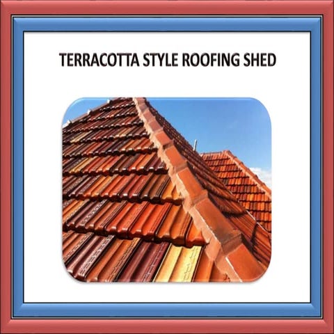 Terracotta Style Roofing Shed,Terracotta Roofing Tile,Kerala Type ...