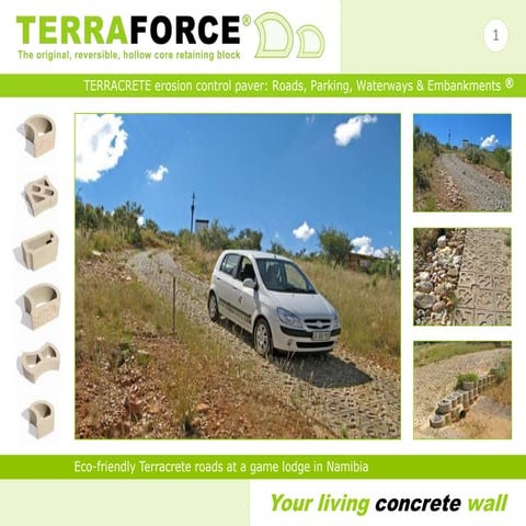 Terraforce Terracrete hardlawn paver | PPSX