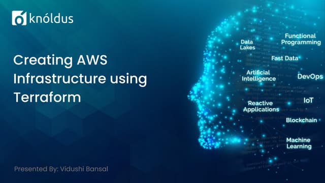 Creating Aws Infrastructure Using Terraform Ppt