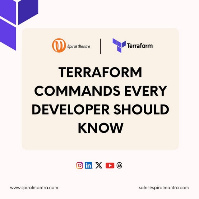 Terraform Commands Every Developer Should Know | PDF