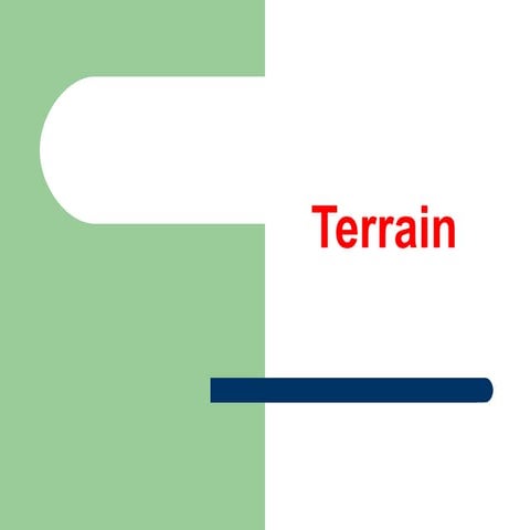Terrain | PPT