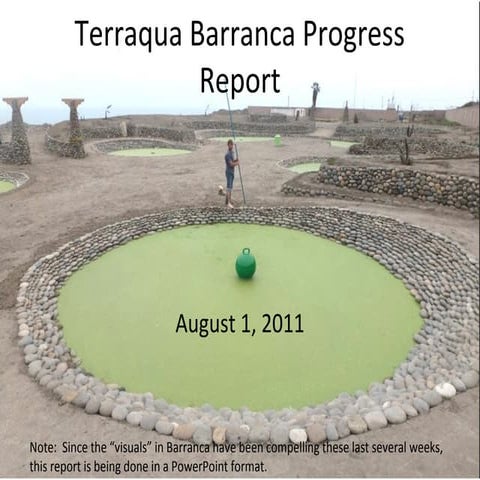 Terraqua barranca report powerpoint | PPT