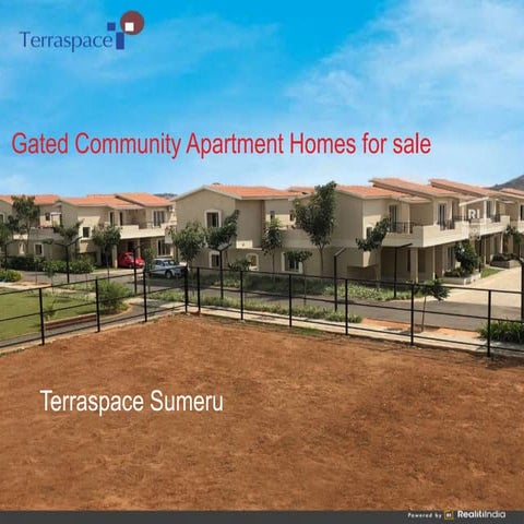 Ongoing Residential Projects in Coimbatore - Terraspace Sumeru | PPT