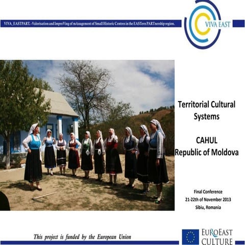 Territorial cultural systems - cahul (republic of moldova)_m. ajder, c. preda | PPT