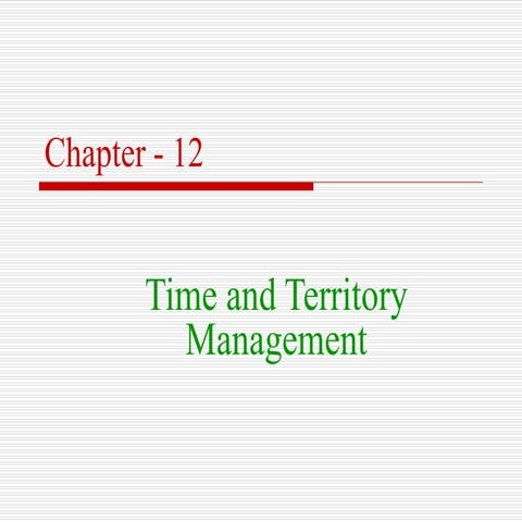 Territory Management.ppt