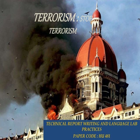 Terrorism | PPT