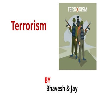 Terrorism.pptx. . . . | PPTX