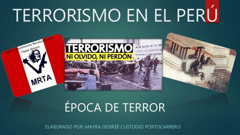 Terrorismo en el perú