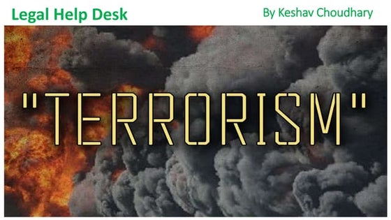 Terrorism causes, effects, and solutions | PPT