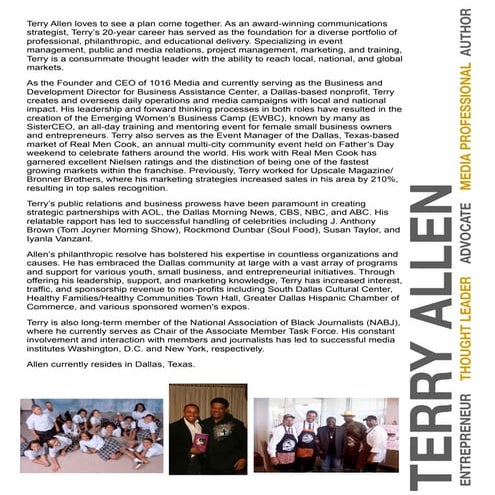 Who is Terry Allen | PDF