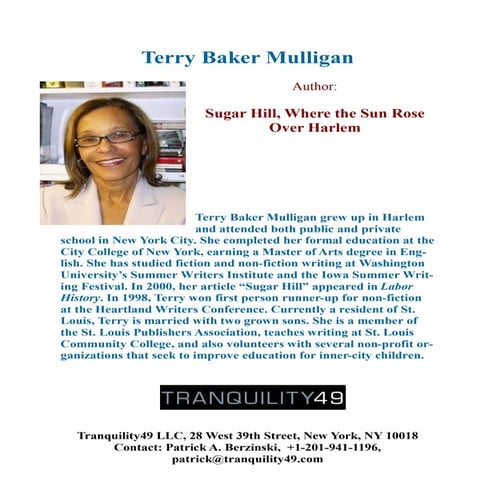 Terry Mulligan Bio | PDF