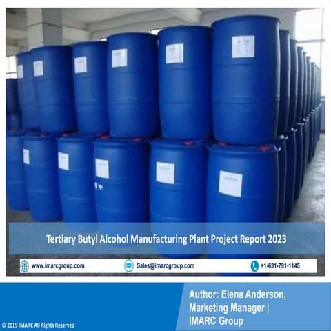 Tertiary Butyl Alcohol Manufacturing Plant Project Report PPT | Plant ...