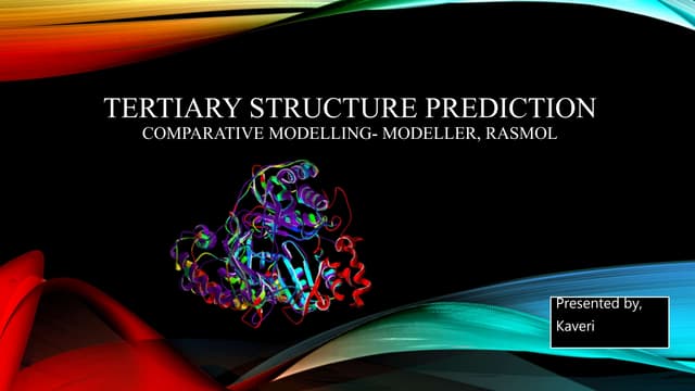 Protein structure visualization tools-RASMOL | DOCX