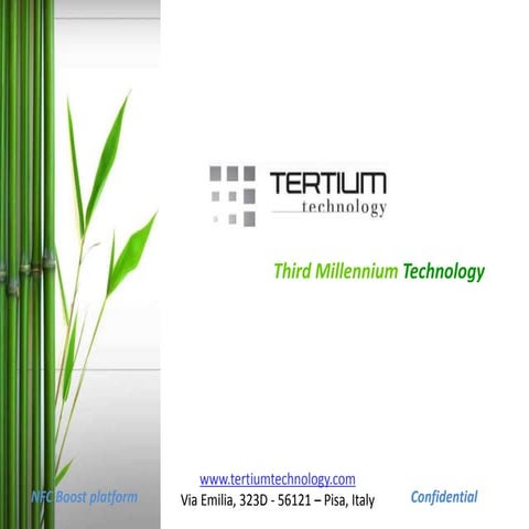 TERTIUM NFC Boost platform | PPT
