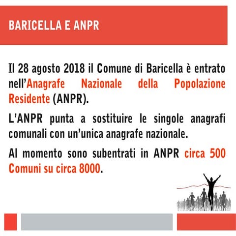Baricella: subentro in ANPR | ODP | Technology & Computing