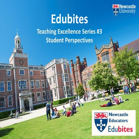 Teaching Excellence Series: The Student Perspective | PPT