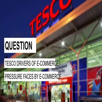 Tesco Ecommerce | PPTX