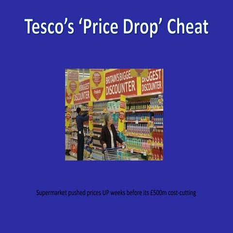 Tesco powerpoint | PPTX