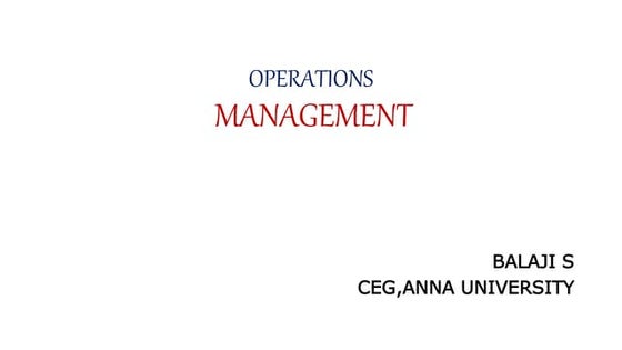 Tesco operations and supply chain | PPT