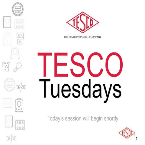 TESCO Tuesday: Test Switch Operation & Accessories | PPT