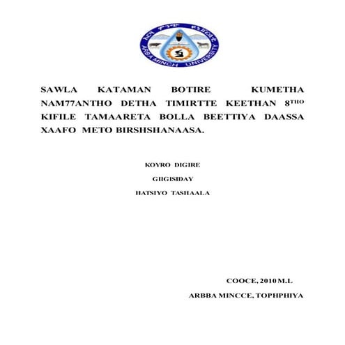 Teshale cover | DOCX