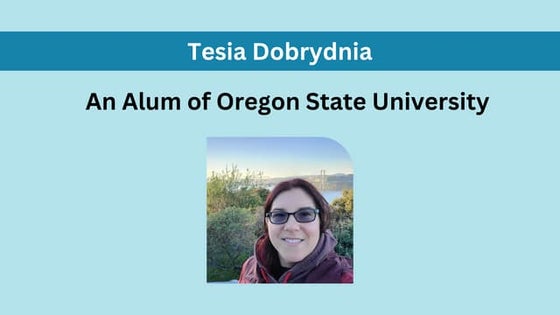 Tesia Dobrydnia - Career In The Oil And Gas Industry | PDF