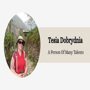 Tesia Dobrydnia - A Chemical Engineer | PDF