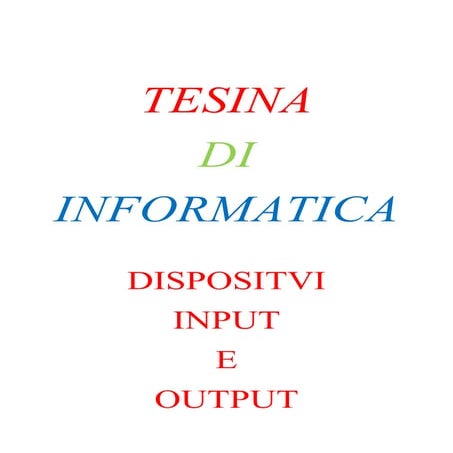 Tesina | DOCX