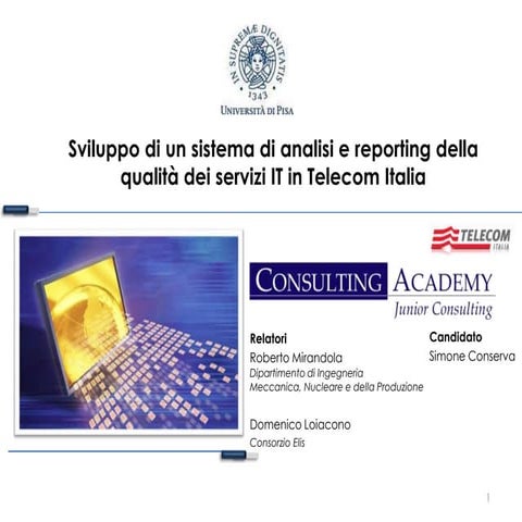 Tesi Simone Conserva | PPTX