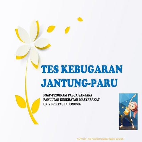 TES KEBUGARAN METODE YMCA / STEP TEST | PPT