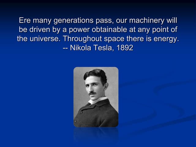nikola tesla presentation | PPT