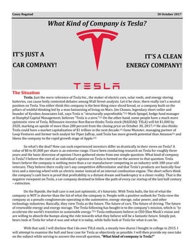 Marketing Positioning Tesla / Positioning a product | PPT