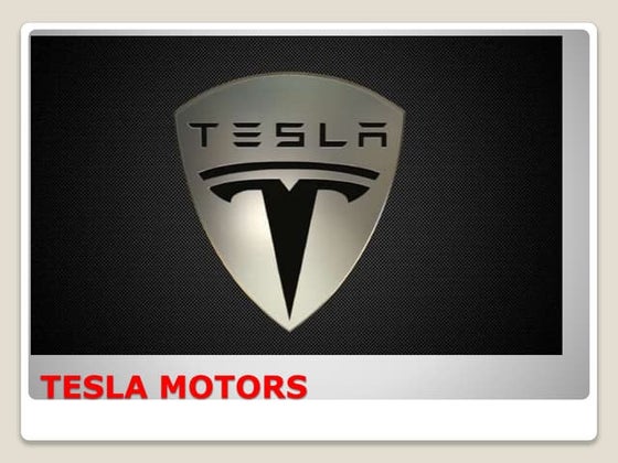 Tesla Company Presentation | PPT