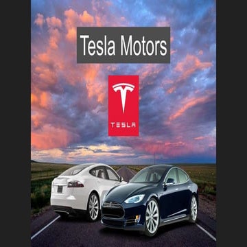 Tesla Motors Presentation 2021 | PPTX