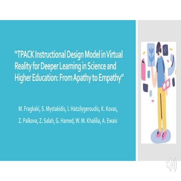 Tesla T-Pack Instructional Design Model in Virtual Reality for Deeper ...