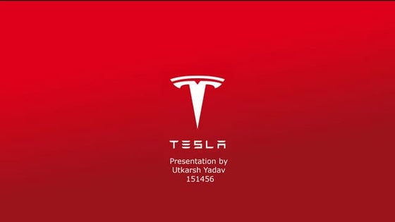 Tesla motors presentation | PPT