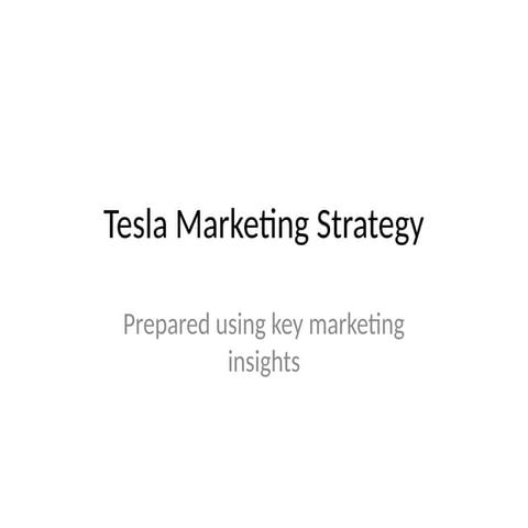 Tesla_Motor Company Marketing_Strategy.pptx