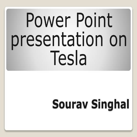 Tesla ppt | PPTX | Automotive Industry | Industries