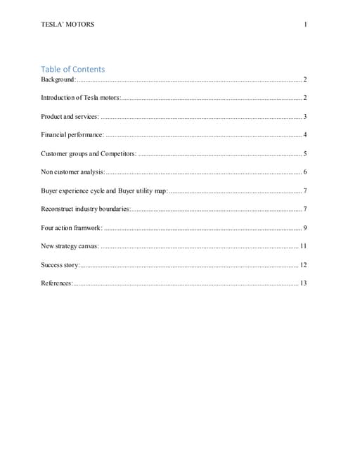 Tesla Motors Introduction Into INDIA | PPTX