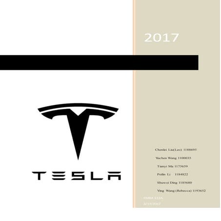 Tesla Company marketing Research final draft | DOCX
