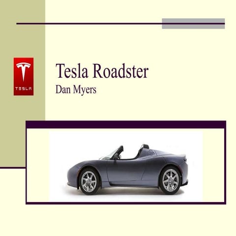 Tesla roadster | PPT