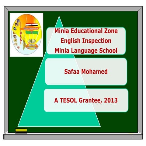 Tesol teaching skills 4 the efl classroom | PPSX