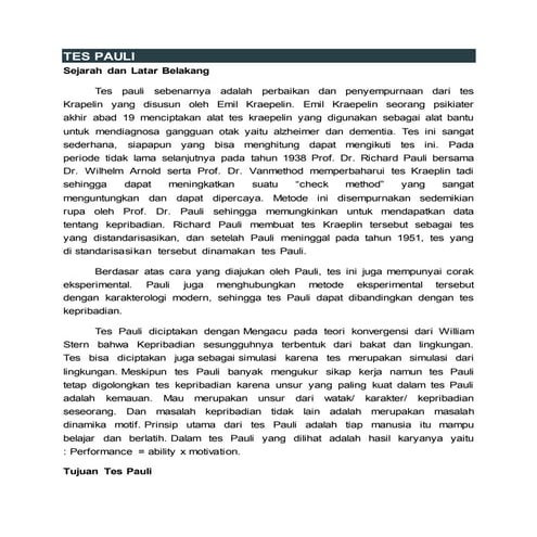 Alat tes rmib lengkap dengan skoring rmib | PDF