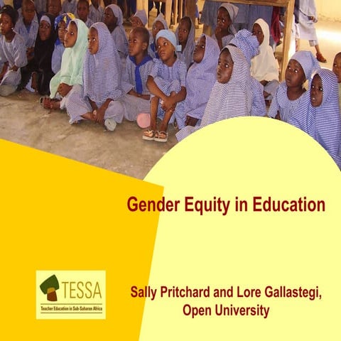 Gender equality in education | PPT