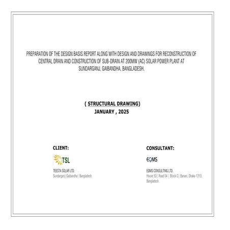 Structural design of Drain with drainage capacity | PDF