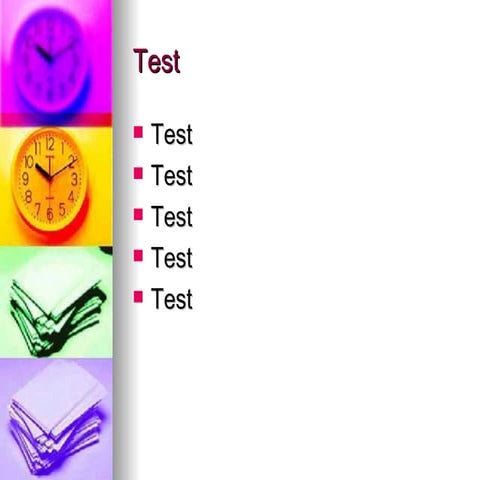 Test | PPT
