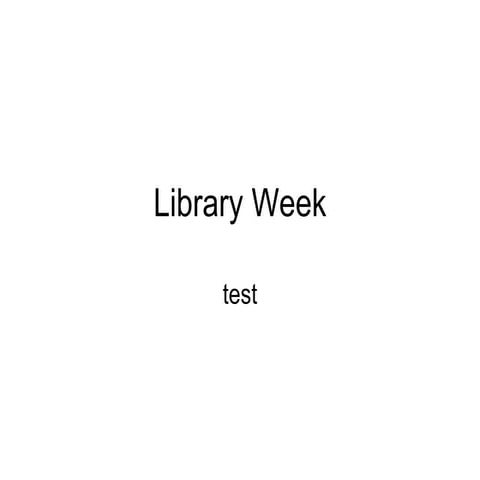Test | PPT