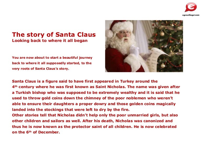The story of Santa